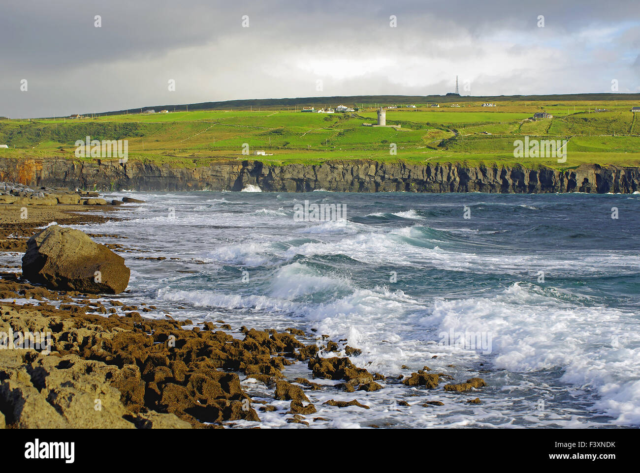 Coastline in Doolin Stock Photo - Alamy