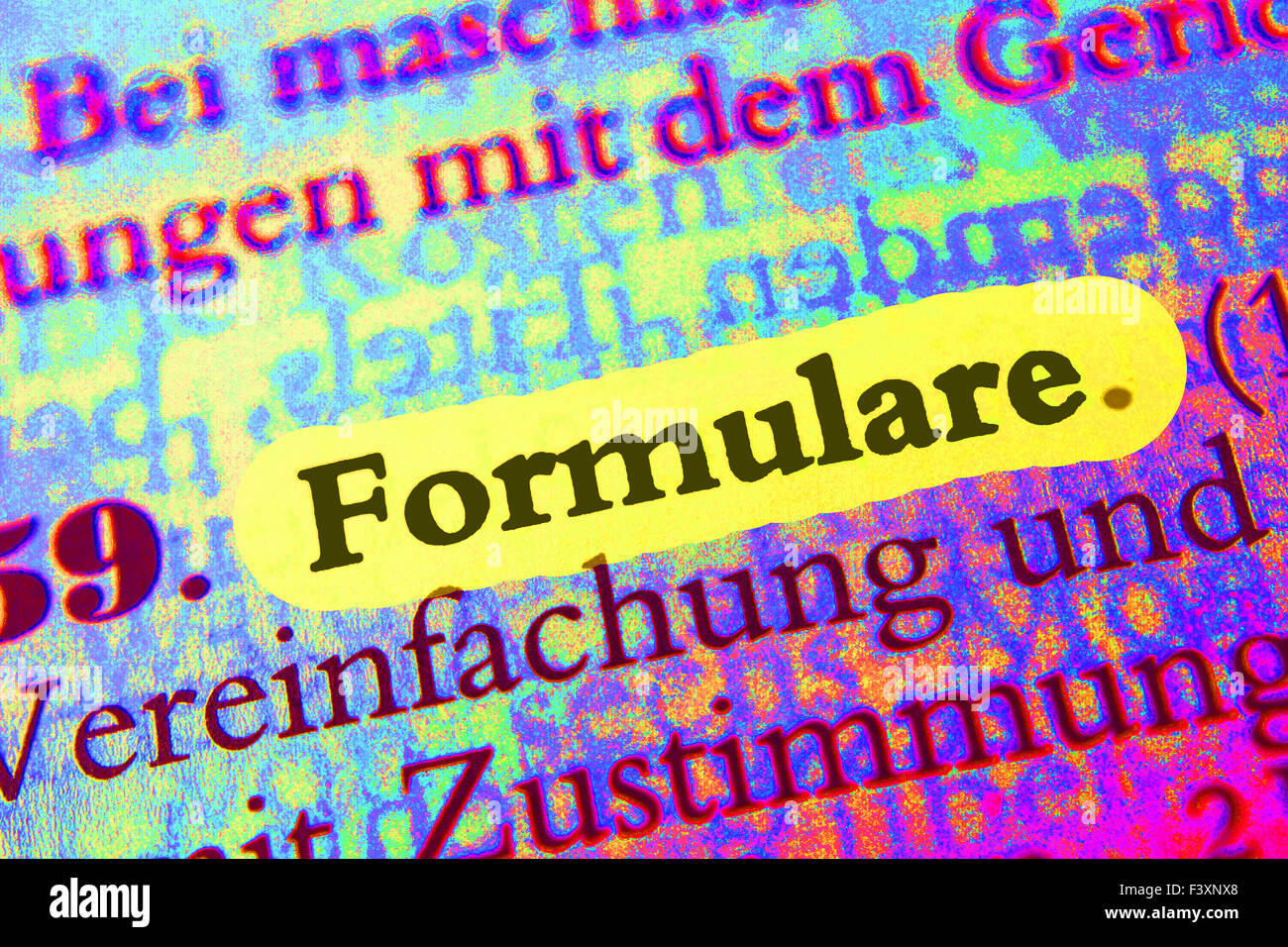 Complete forms hi-res stock photography and images - Alamy