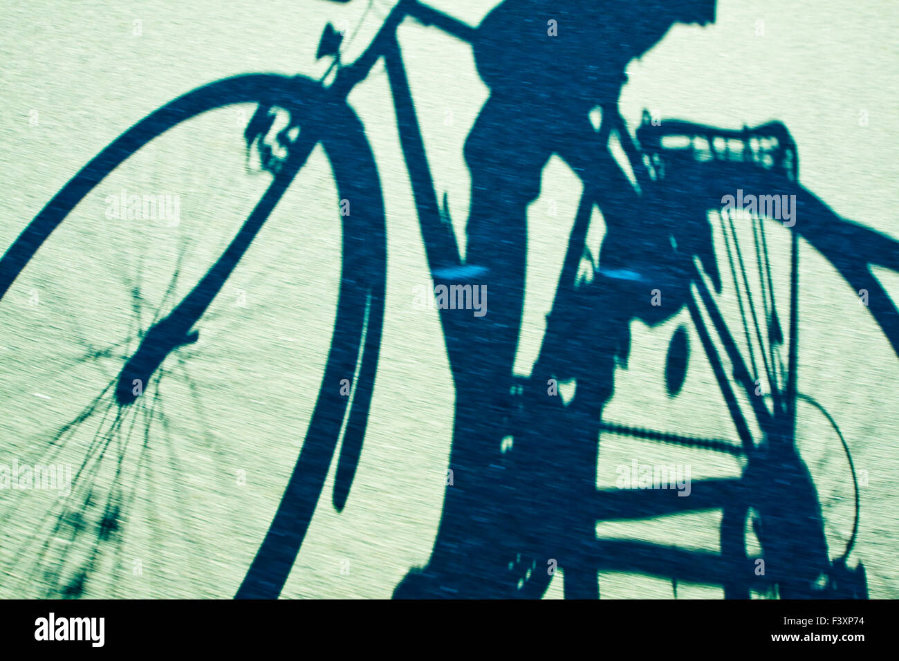 Bike shadow hi-res stock photography and images - Alamy