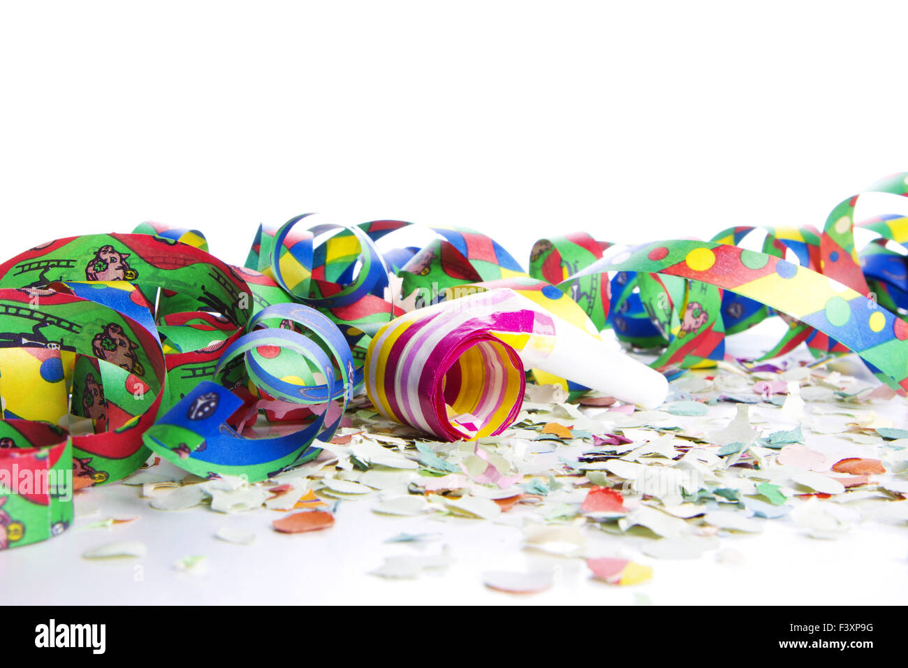 Streamers with confetti hi-res stock photography and images - Alamy