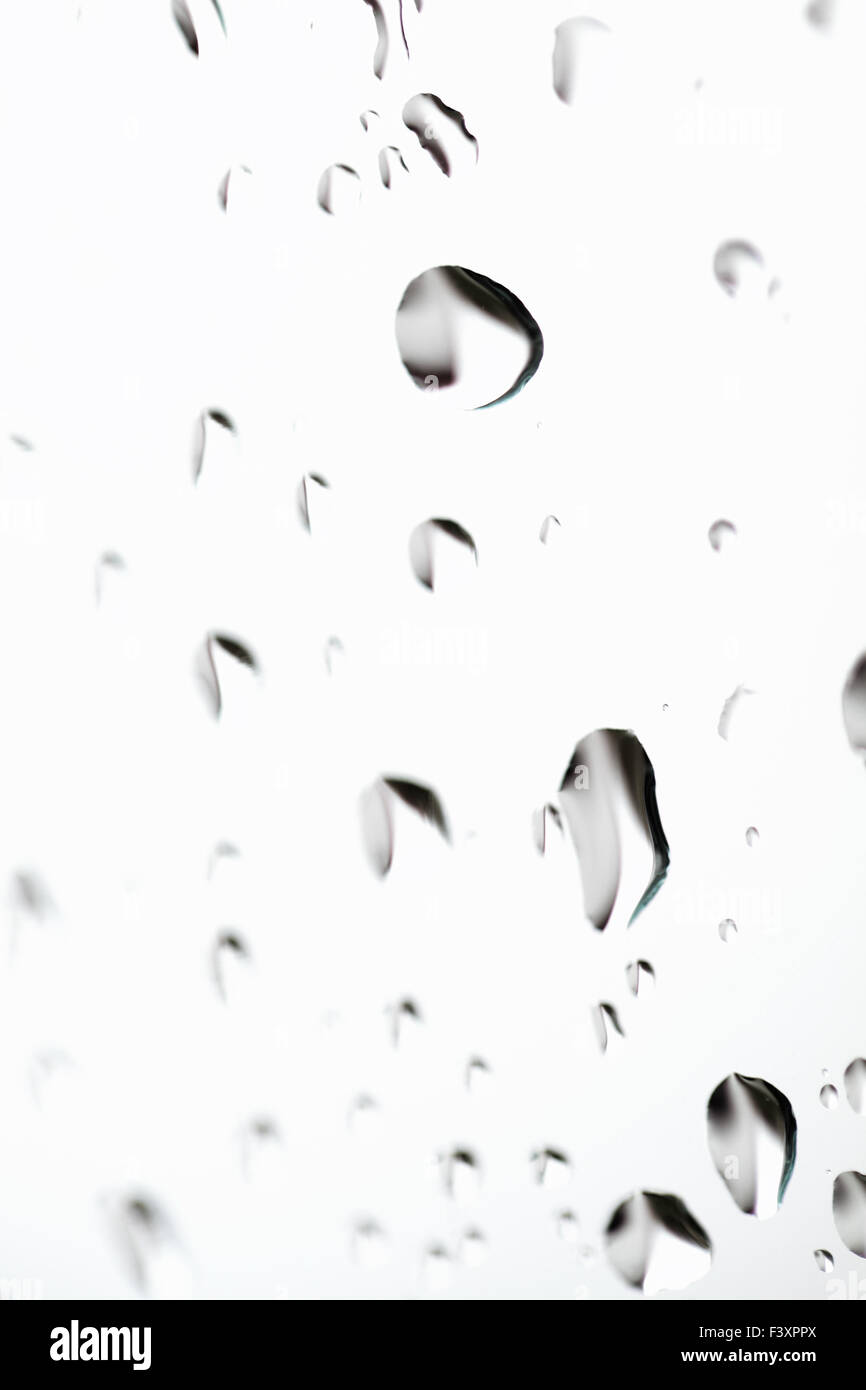 Background of beautiful water drops Stock Photo - Alamy