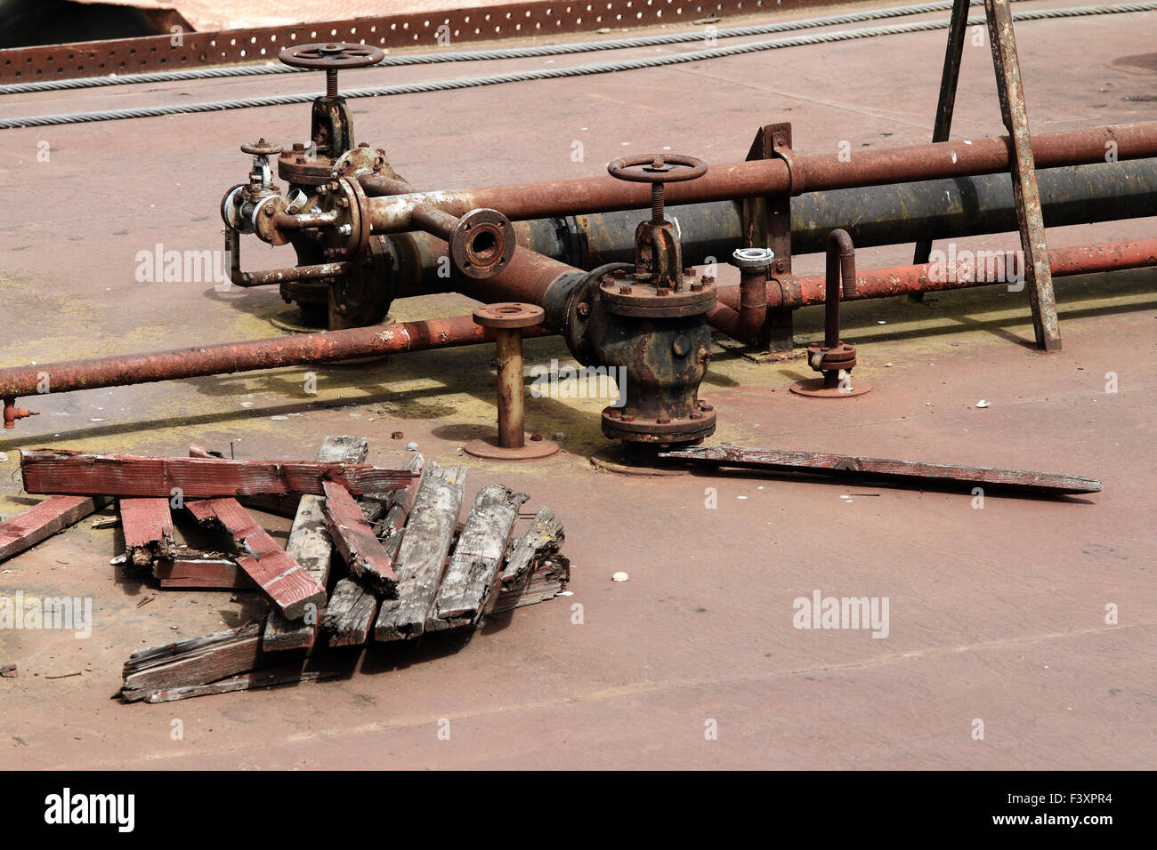 Old ship - close up Stock Photo - Alamy