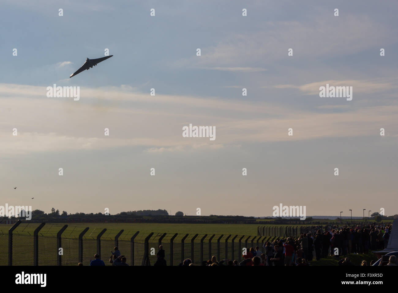 East Midlands Airport, UK. 11th October, 2015. The last remaining ...