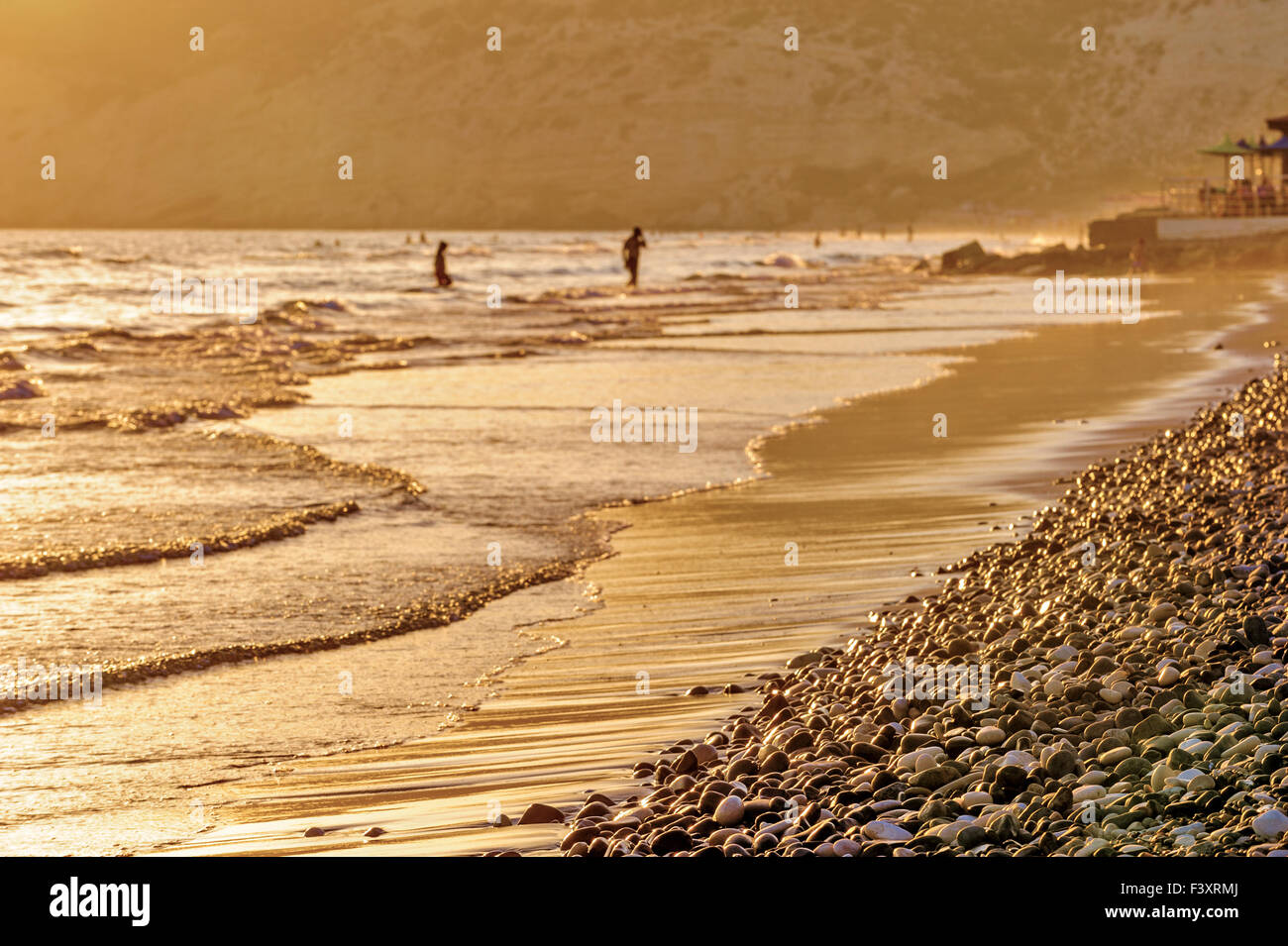 Golden sepia sunset hi-res stock photography and images - Alamy