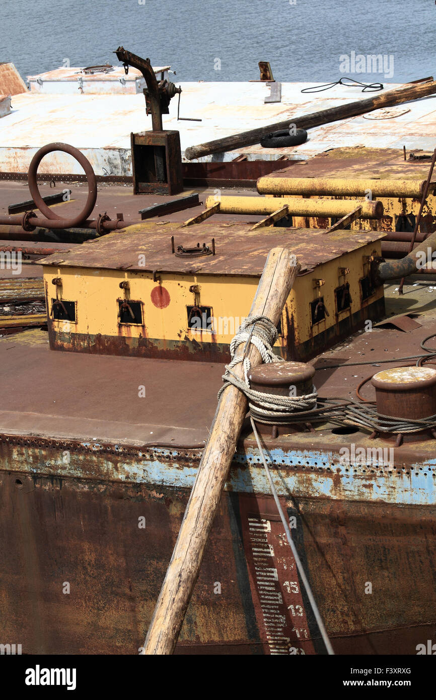 Old ship - close up Stock Photo - Alamy