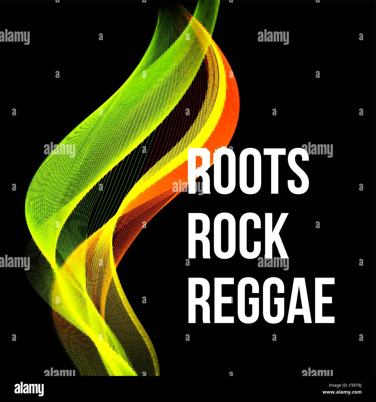 Reggae music equalizer logo emblem hi-res stock photography and images ...