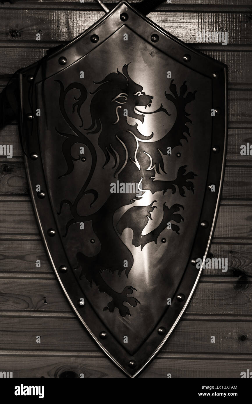 Shield armour hi-res stock photography and images - Alamy