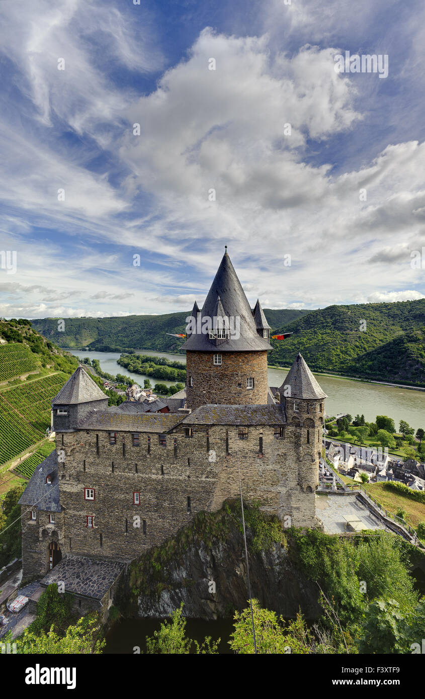 Stahleck castle bacharach germany hi-res stock photography and images ...