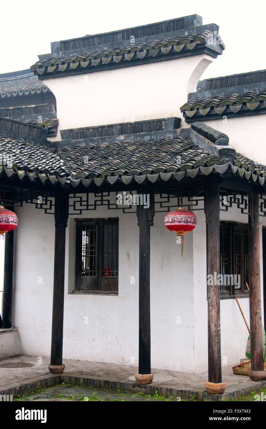 The old mansion in Xi Tang Stock Photo - Alamy