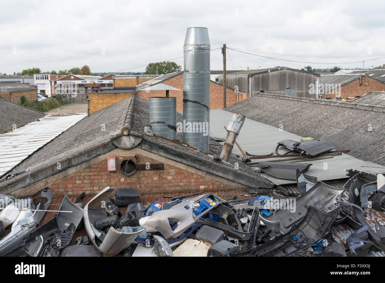 Factory Roofs High Resolution Stock Photography and Images - Alamy