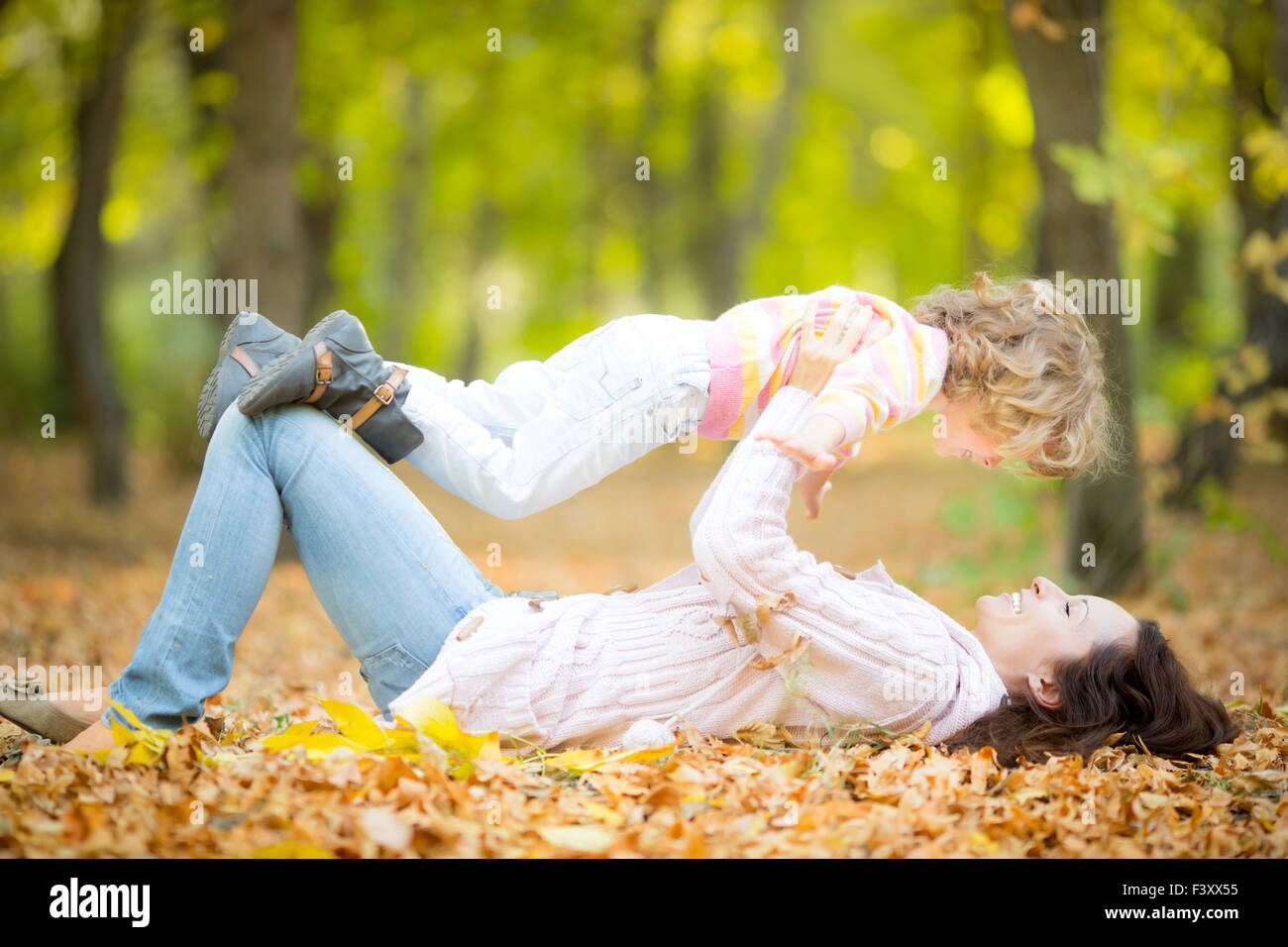 Concept autumn holiday family hi-res stock photography and images - Alamy