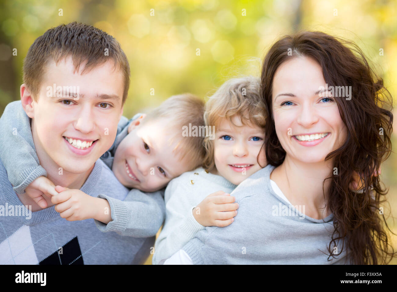 Concept autumn holiday family hi-res stock photography and images - Alamy