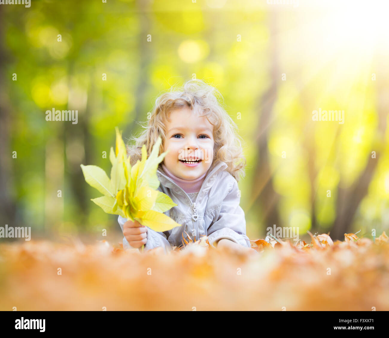 Child falling tree hi-res stock photography and images - Alamy