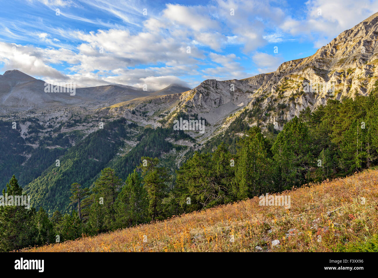 Mount Olympus landscape Stock Photo - Alamy