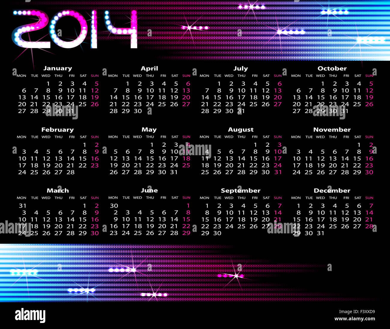 Calendar effect hi-res stock photography and images - Alamy