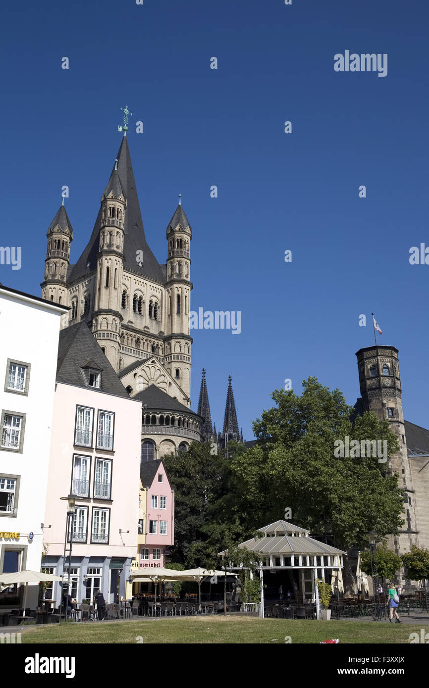 Cologne old town Stock Photo - Alamy