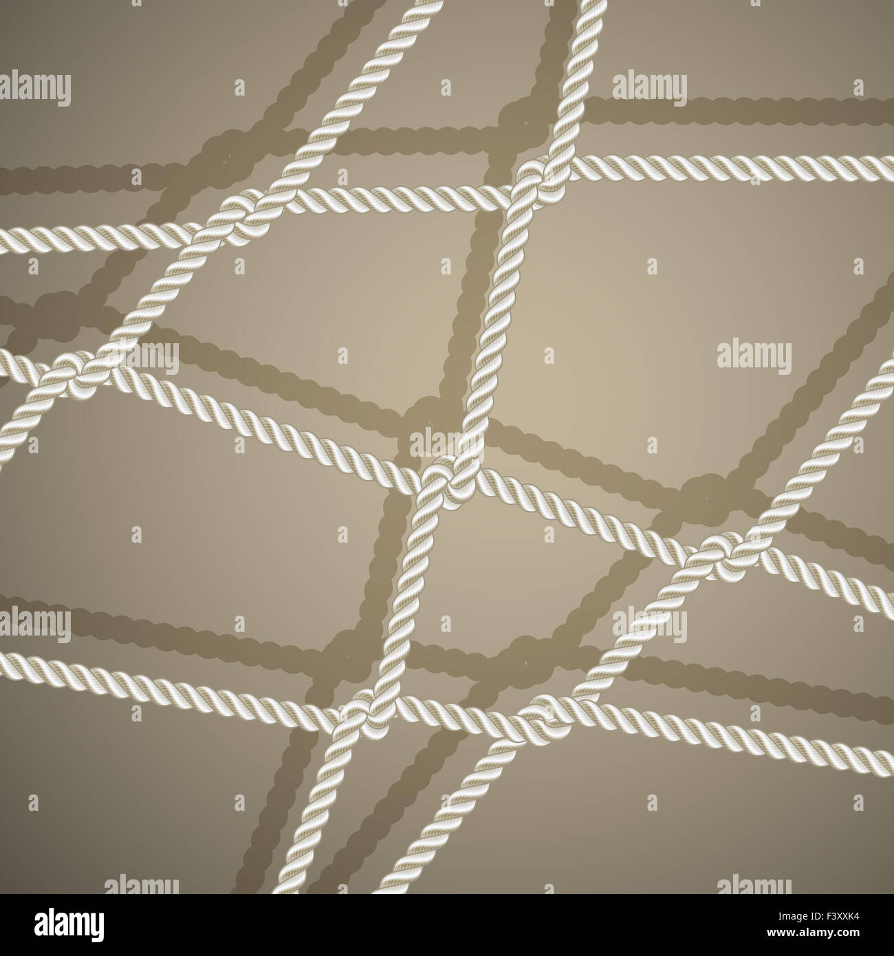 Stylish background with rope Stock Photo - Alamy