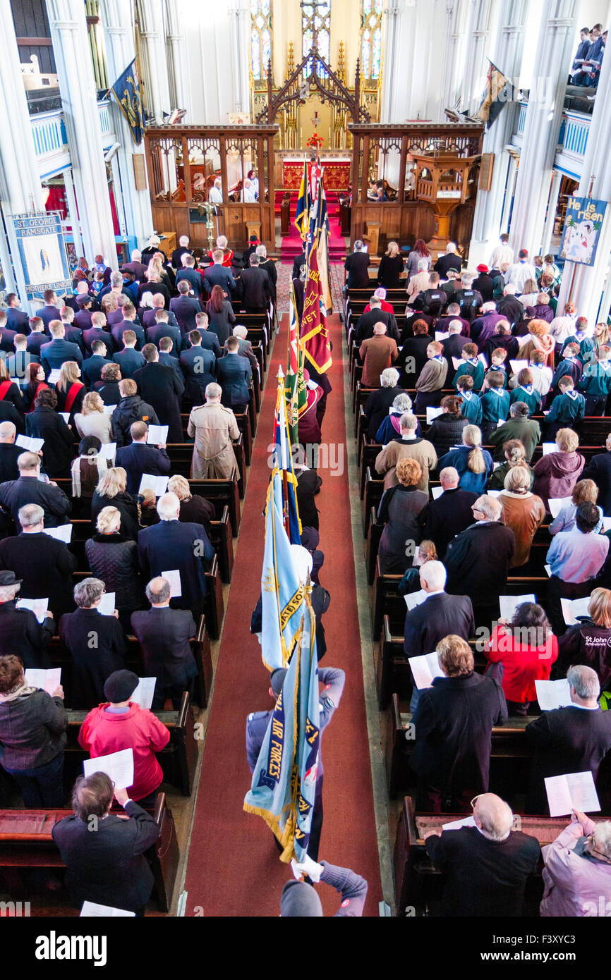 Rememberance Sunday church services in St George's church Ramsgate ...
