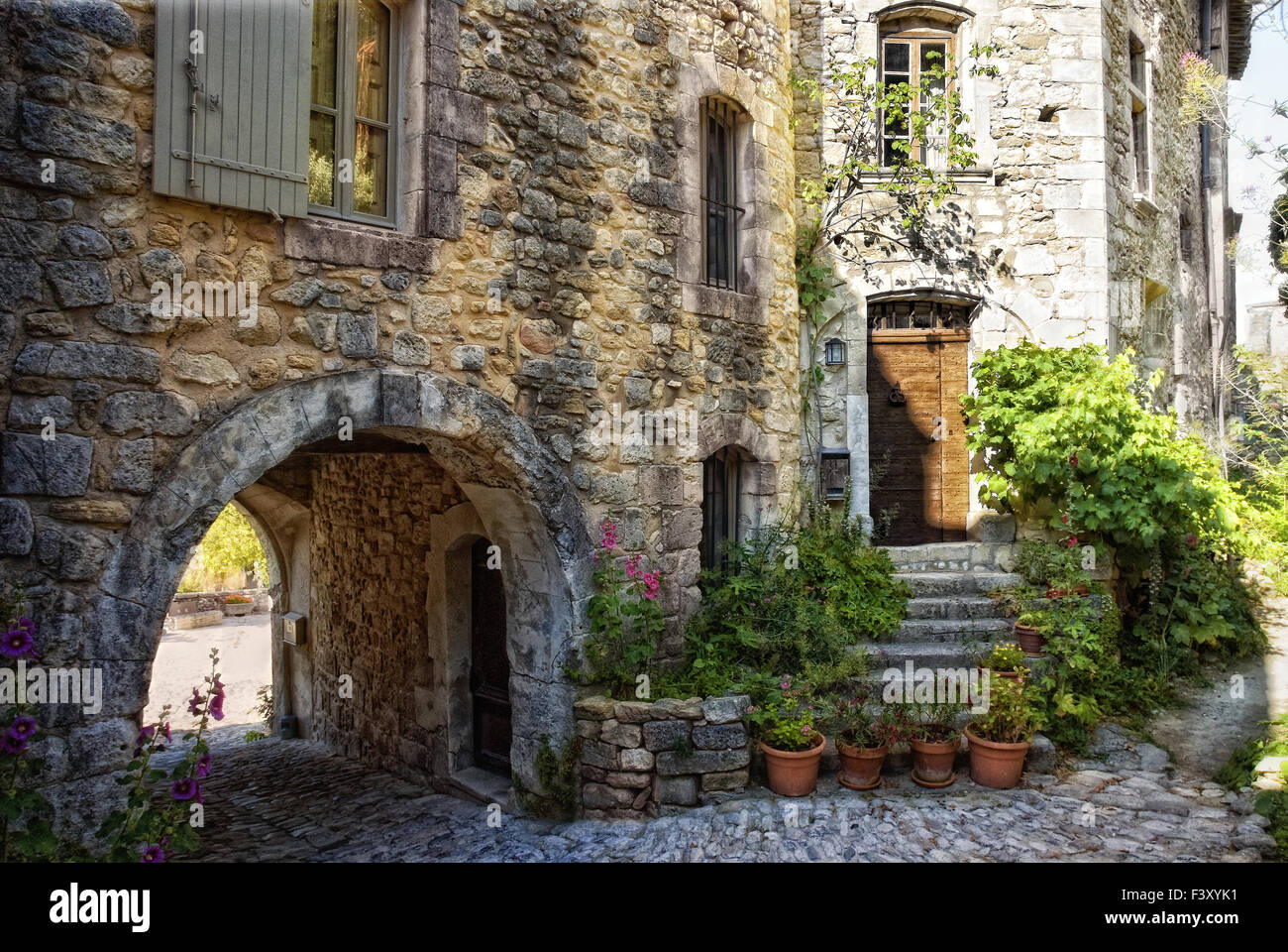 Beautiful village hi-res stock photography and images - Alamy