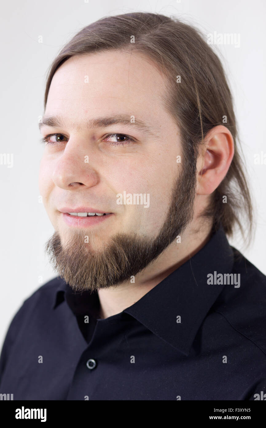 Young man with a beard hi-res stock photography and images - Alamy