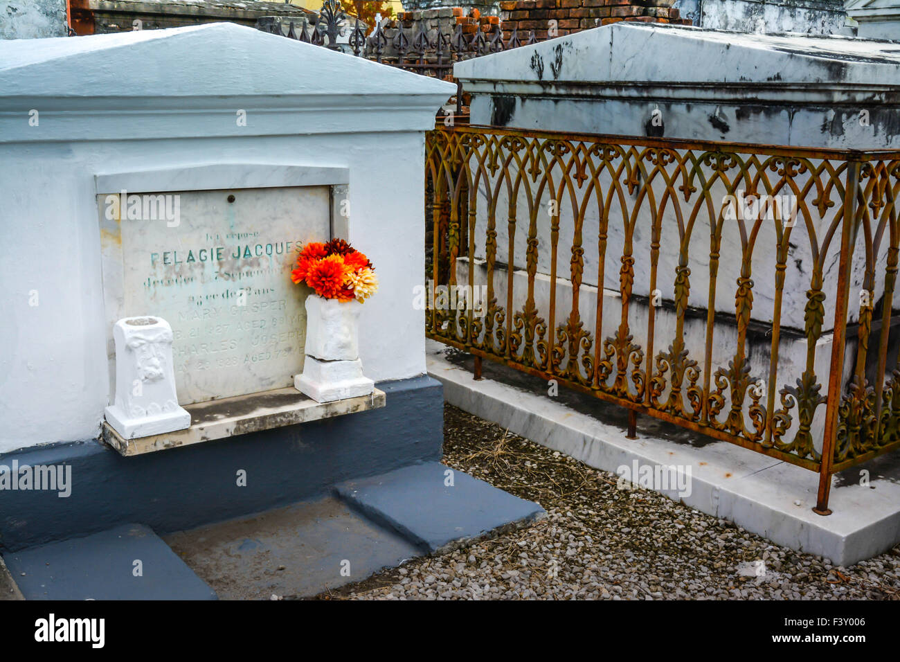 Historic and legendary above ground crypts in the oldest and most ...