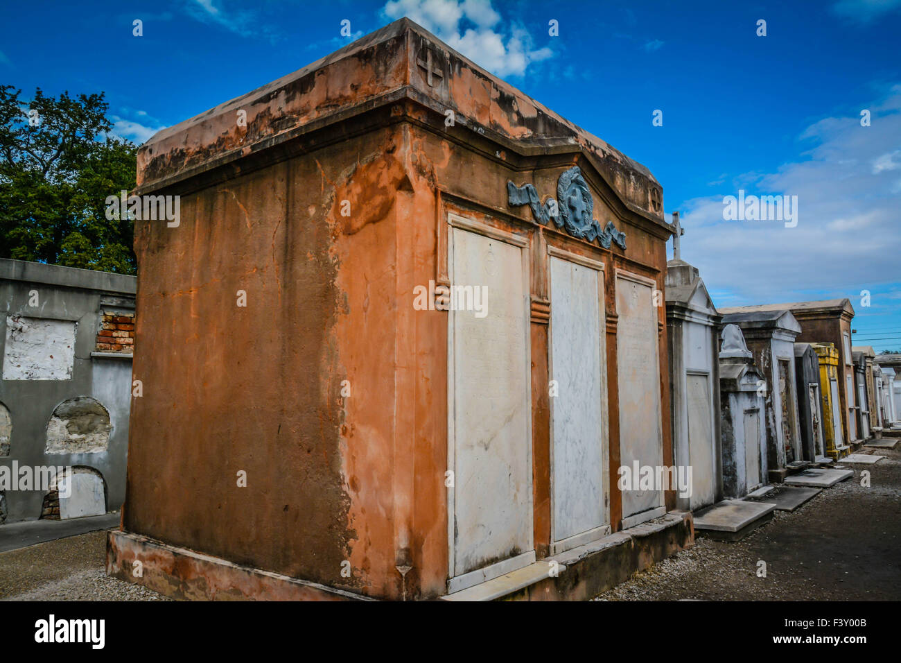 Historic and legendary above ground crypts in the oldest and most ...