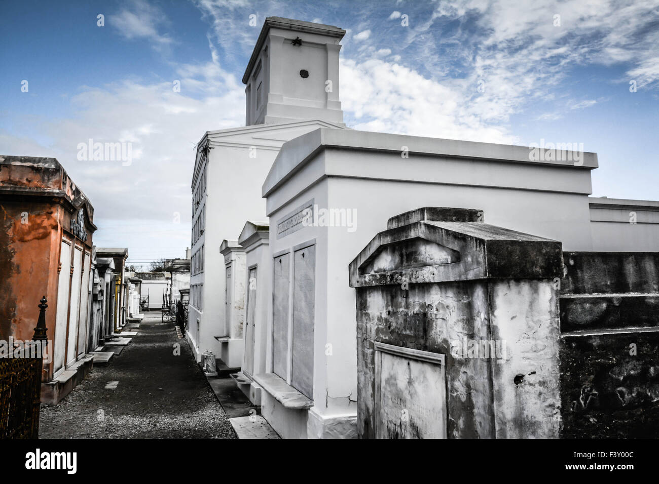 Historic and legendary above ground crypts in the oldest and most ...