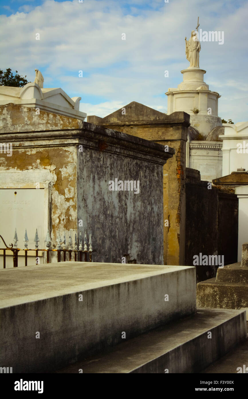 Historic and legendary above ground crypts in the oldest and most ...