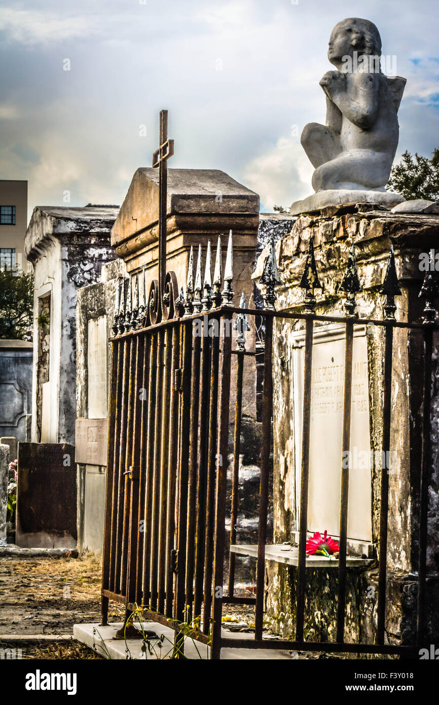 Historic and legendary above ground crypts in the oldest and most ...