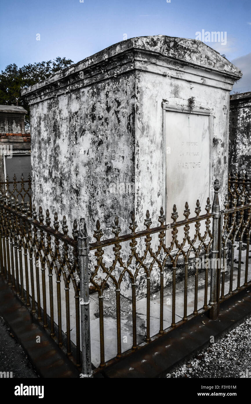 Historic and legendary above ground crypts in the oldest and most ...