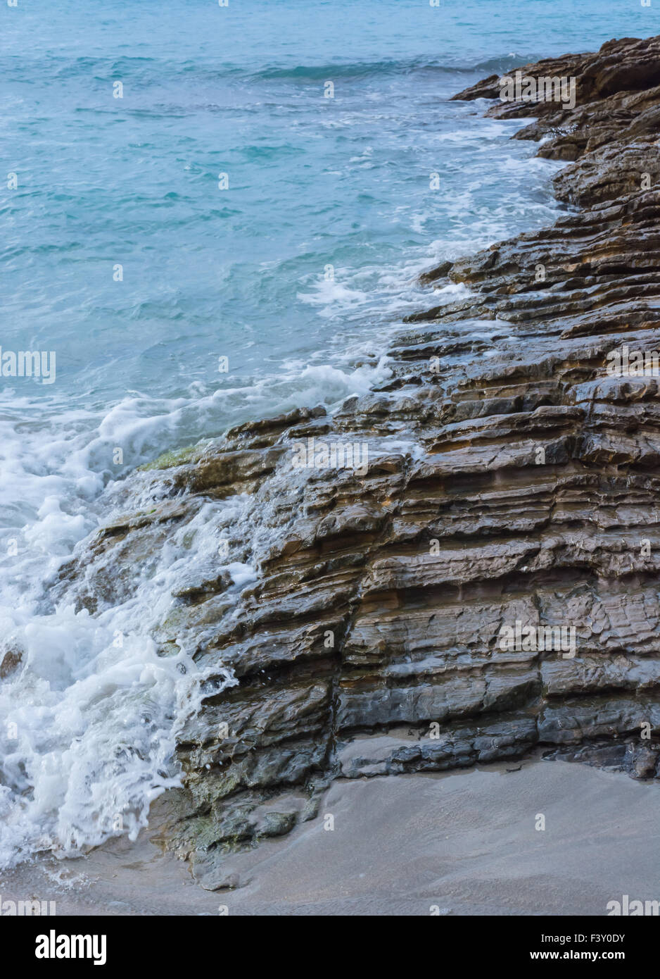 Rock and water Stock Photo - Alamy