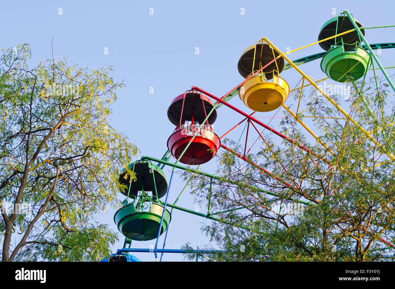 Fun ride at a fairground Stock Photo - Alamy