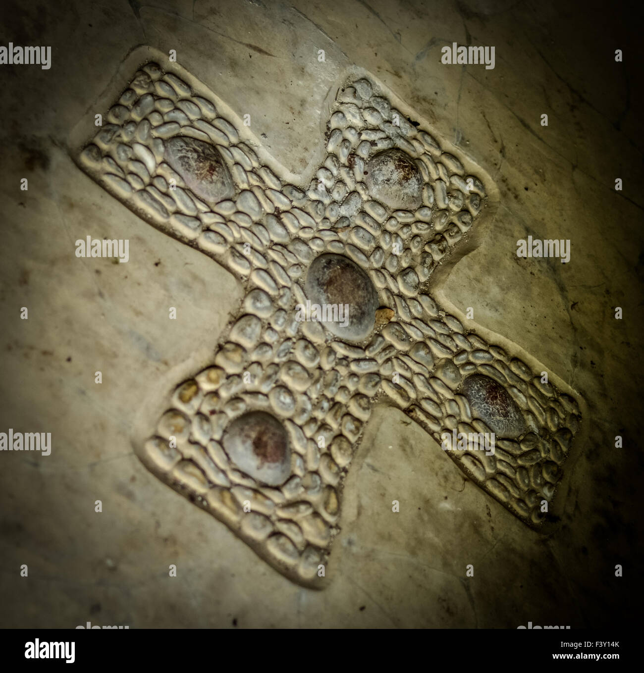 Ancient Celtic Cross Stock Photo - Alamy