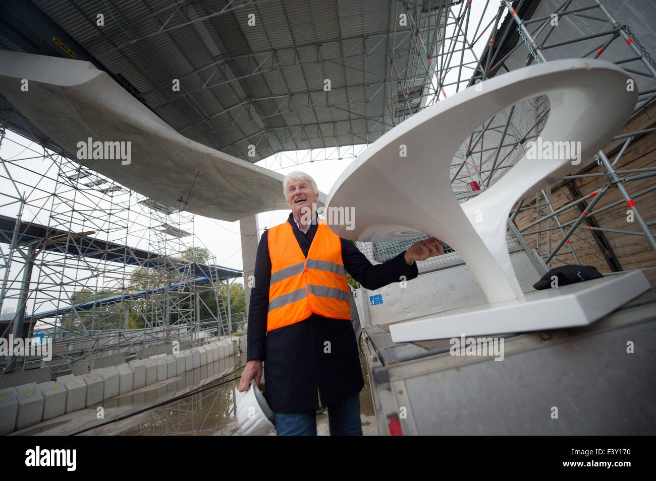 Stuttgart, Germany. 13th Oct, 2015. Christoph Ingenhoven, architect of ...