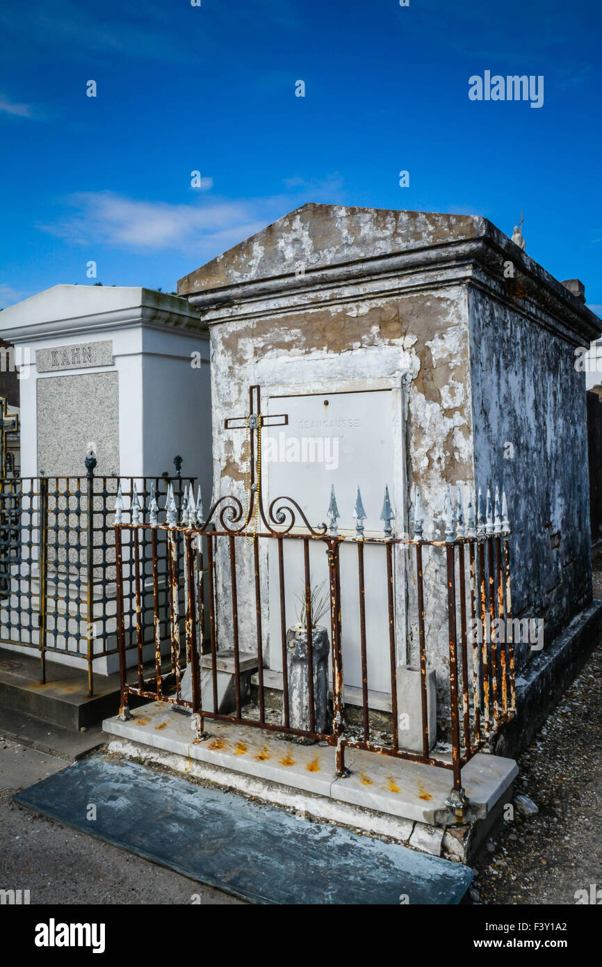 Historic and legendary above ground crypts in the oldest and most ...