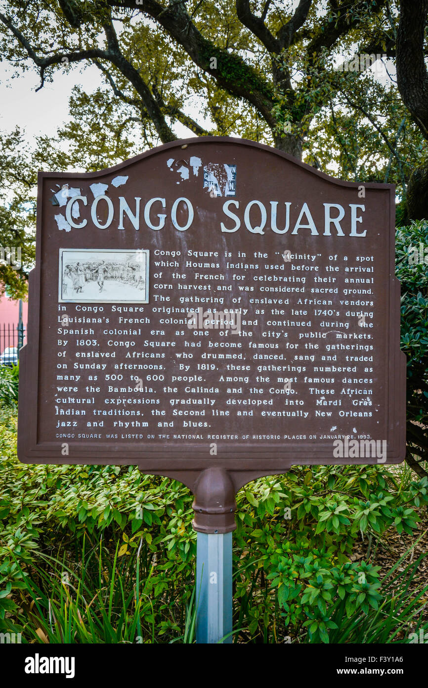 Congo square hi-res stock photography and images - Alamy