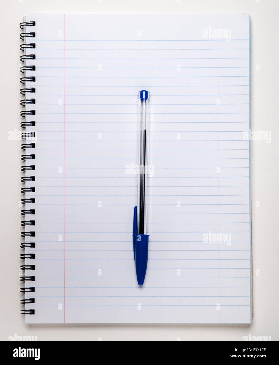 Ballpoint pen on notepad hi-res stock photography and images - Alamy