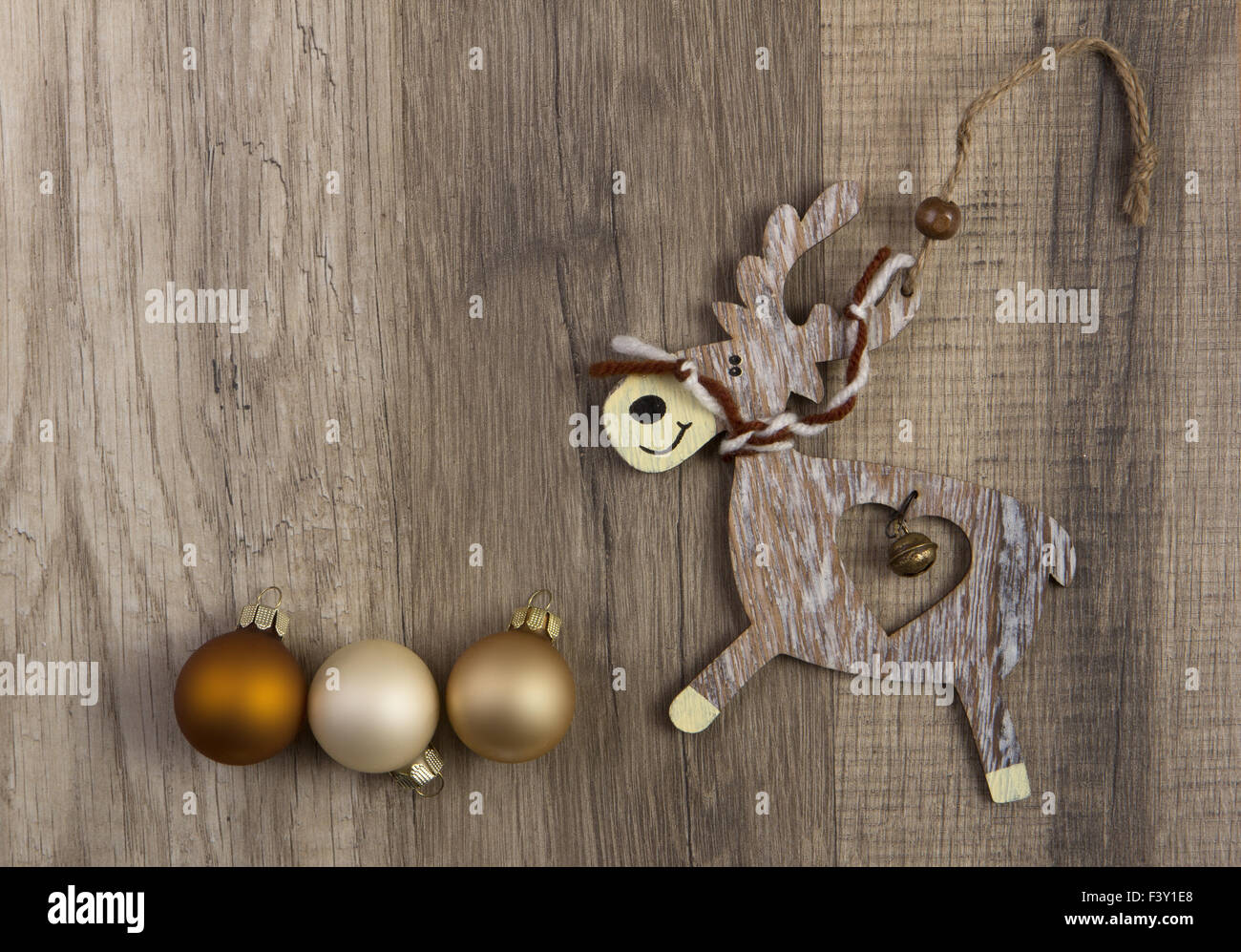 elk as christmas decoration Stock Photo - Alamy