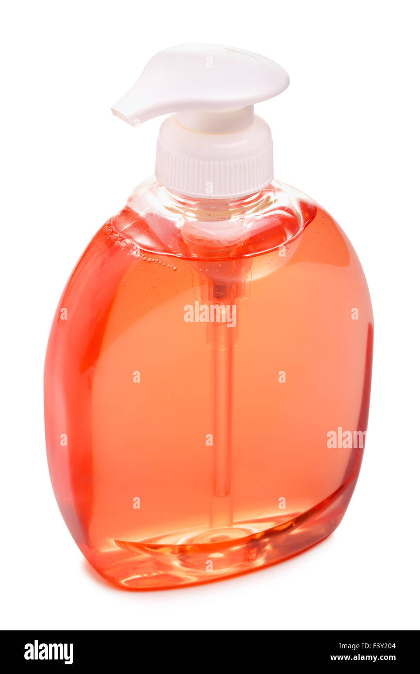Bottle of Liquid Soap Stock Photo - Alamy