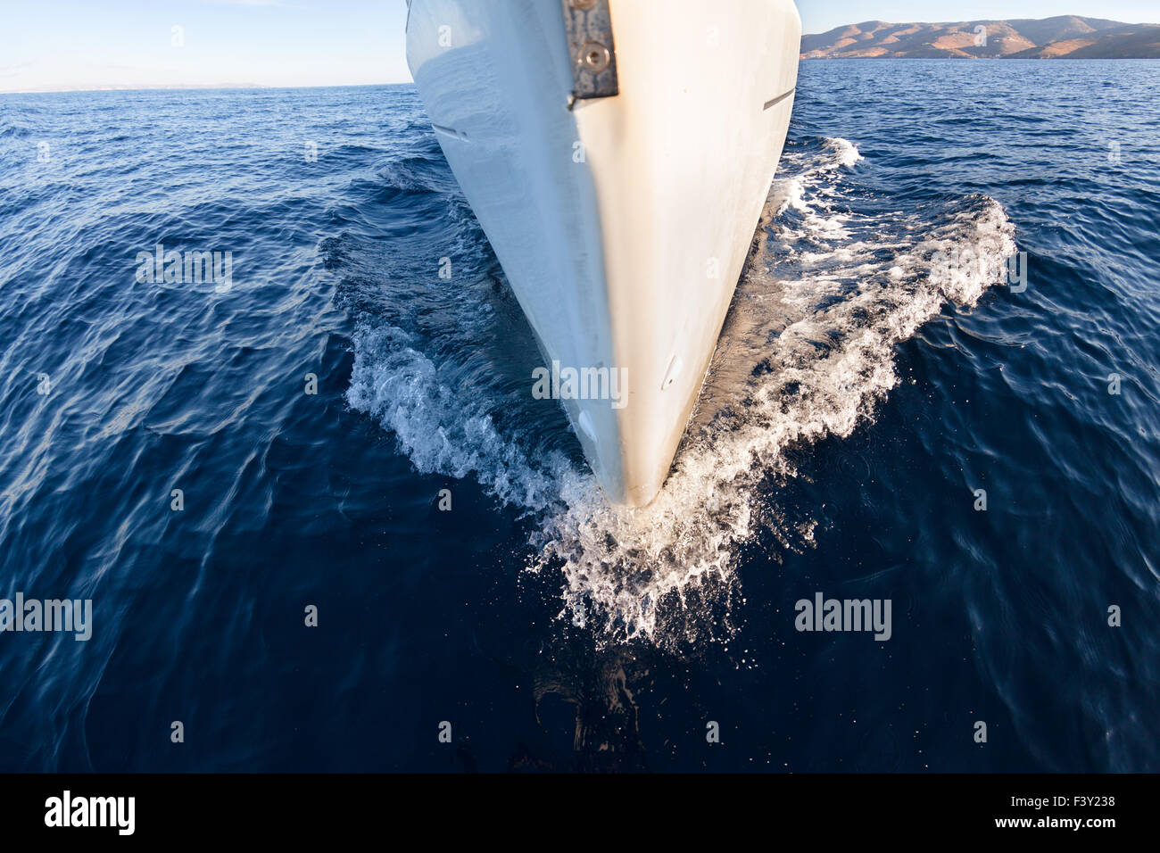 Sailing boat front view in hi-res stock photography and images - Alamy