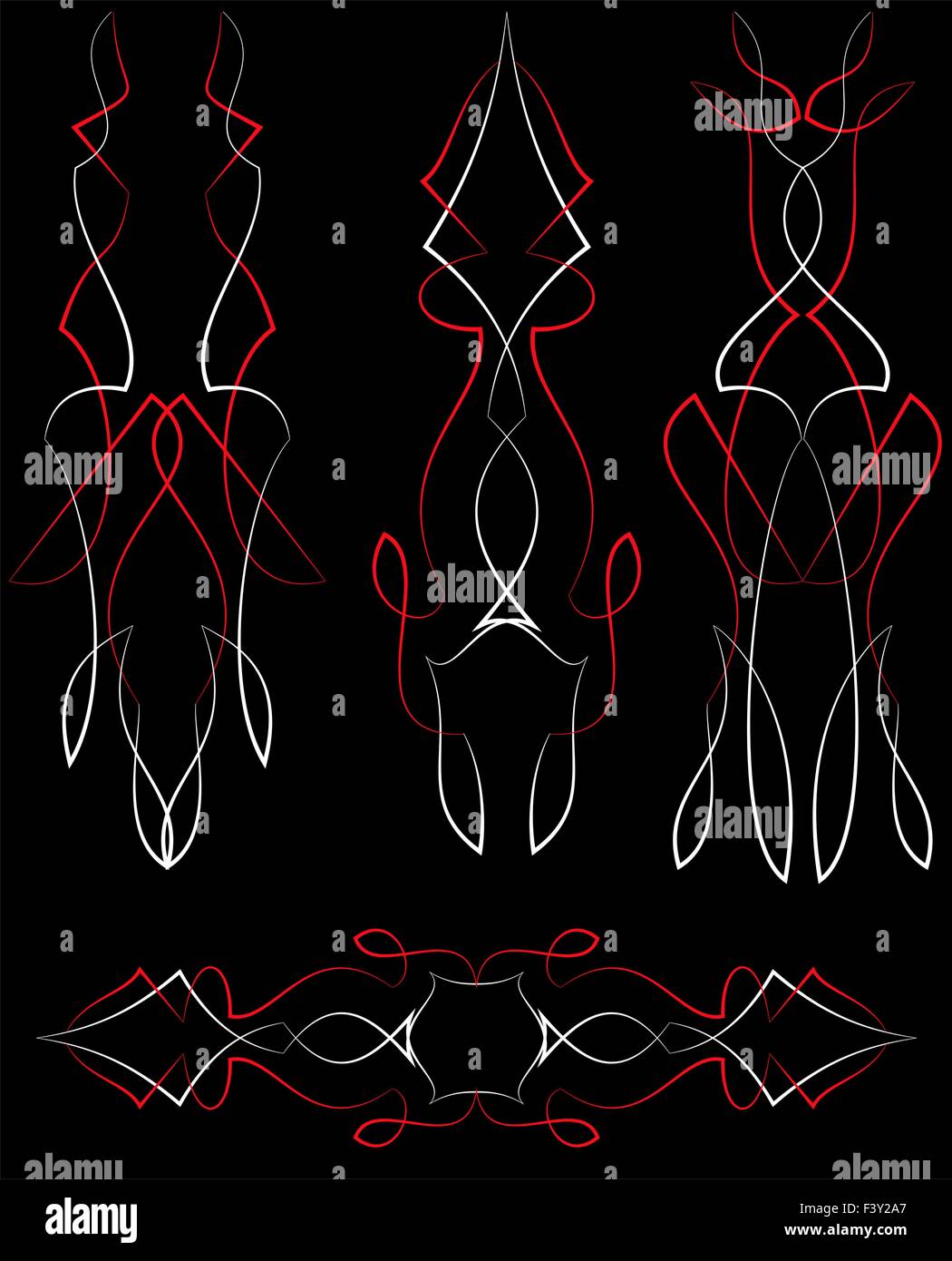 Pinstripe Graphics : Vinyl Ready Vector Art Stock Vector Image & Art ...