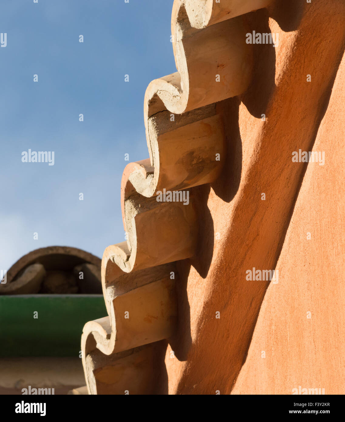 Roof tiles and sky Stock Photo - Alamy