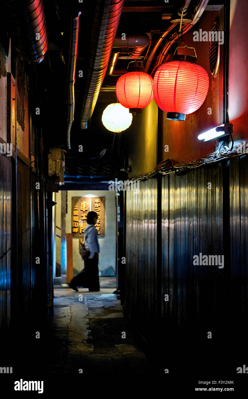 Japan, Honshu island, Kansai, Kyoto, Ponto-cho district Stock Photo - Alamy