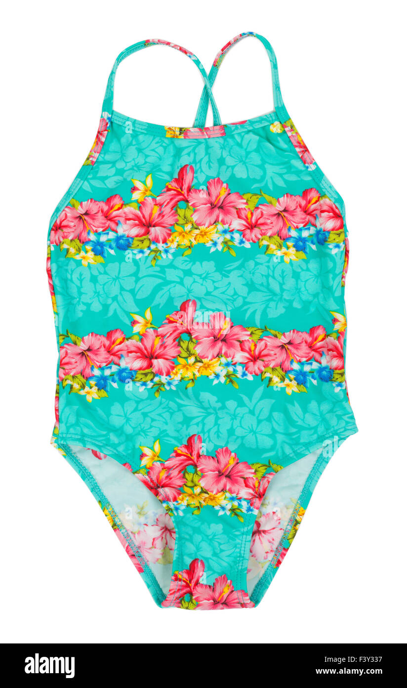 fused turquoise swimsuit Stock Photo - Alamy