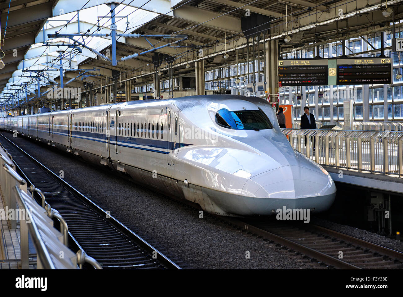 Bullet train japan shinkansen railway hi-res stock photography and images - Alamy