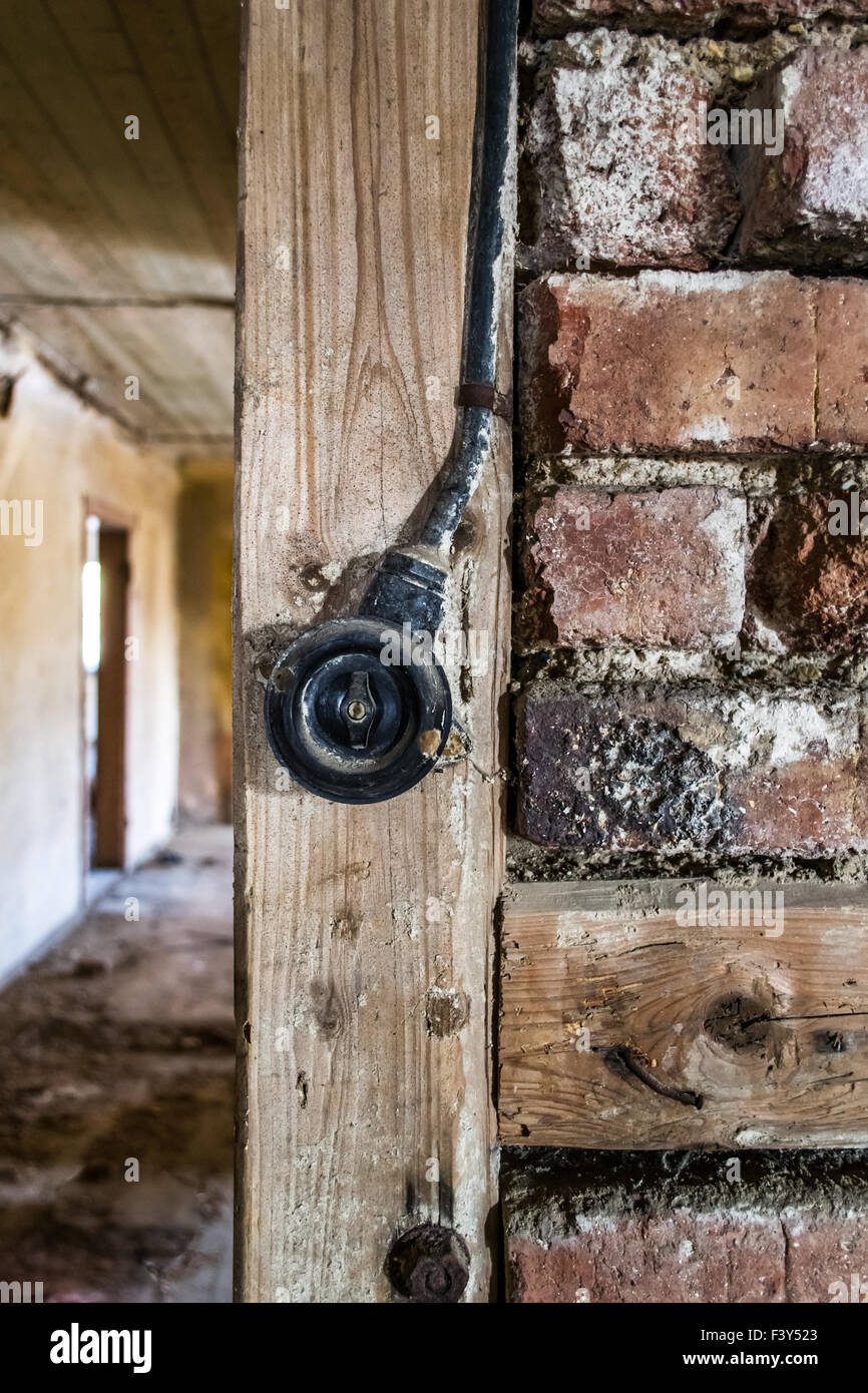 old light switch Stock Photo - Alamy