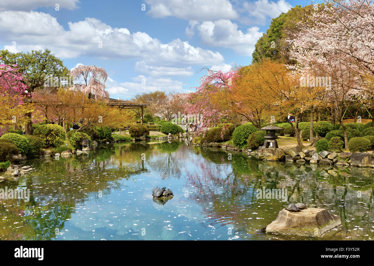 Kyoto in spring, Japan Stock Photo - Alamy