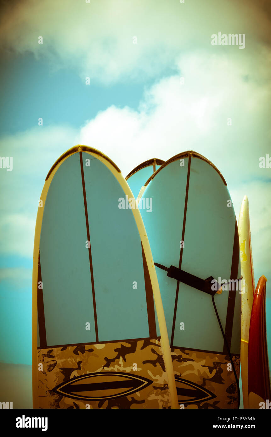 Vintage california surfing hi-res stock photography and images - Alamy