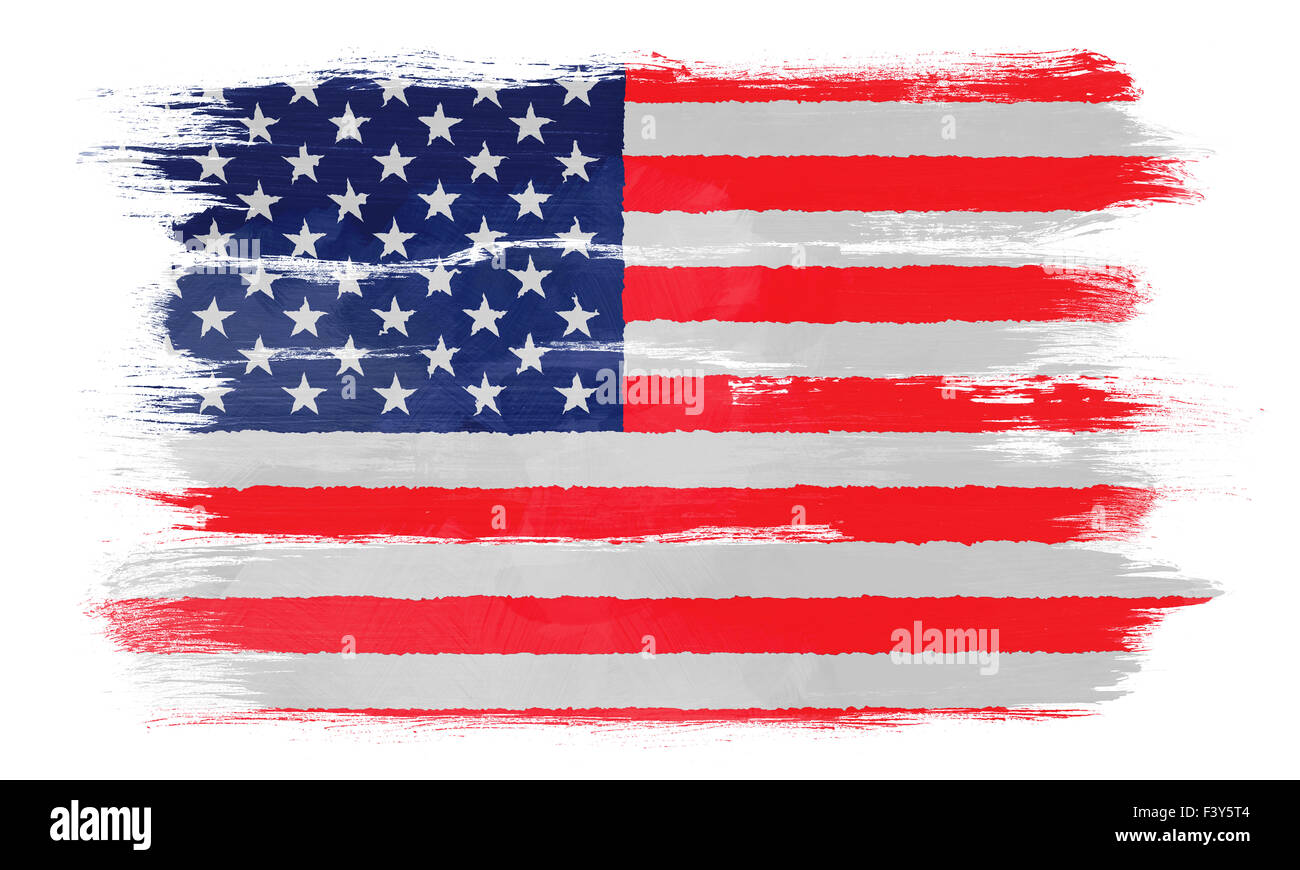The USA flag Stock Photo - Alamy