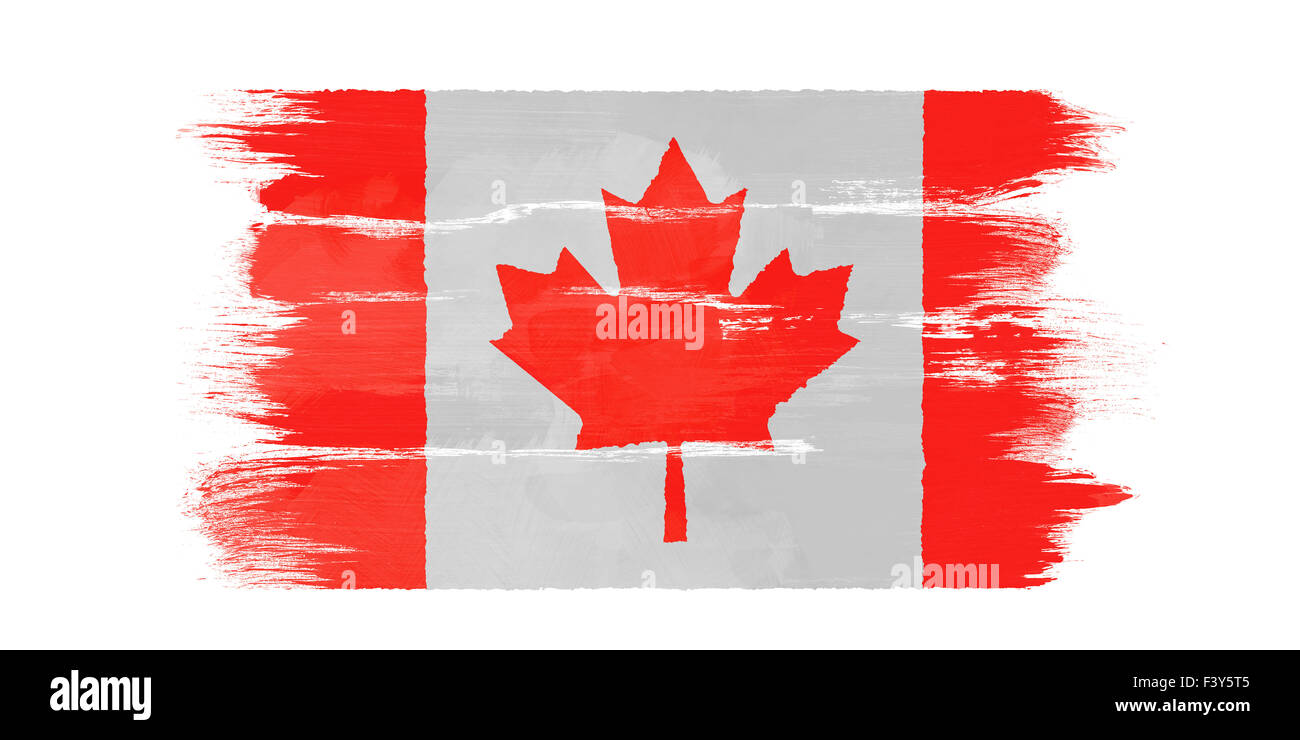 The Canadian flag Stock Photo - Alamy
